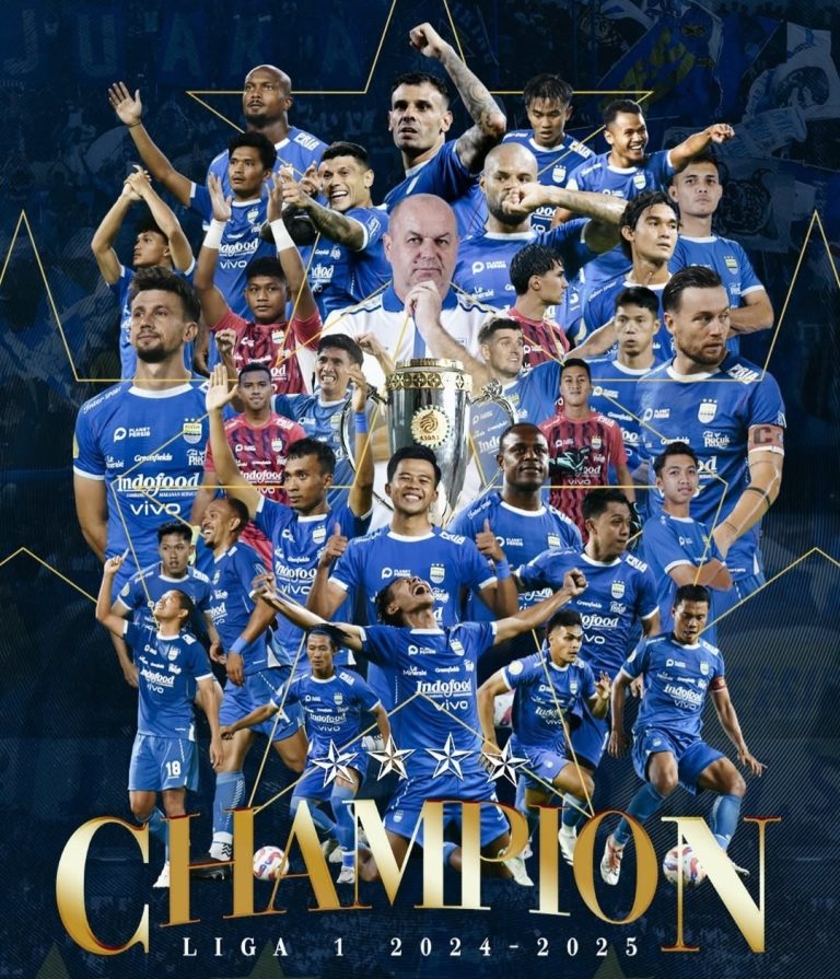 Persib Cetak Sejarah! 0-0 Lawan Persijap, Maung Bandung Hattrick Juara ...