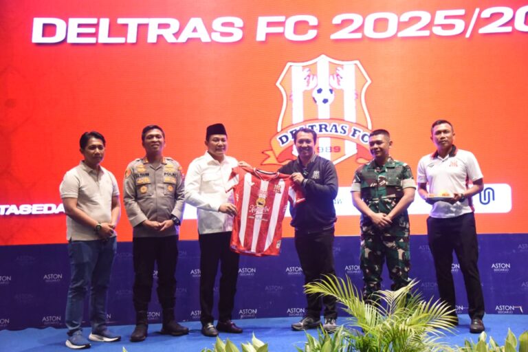 Launching Skuad Penuh Harapan, Deltras FC Bidik Papan Atas Liga 2 2025/2026