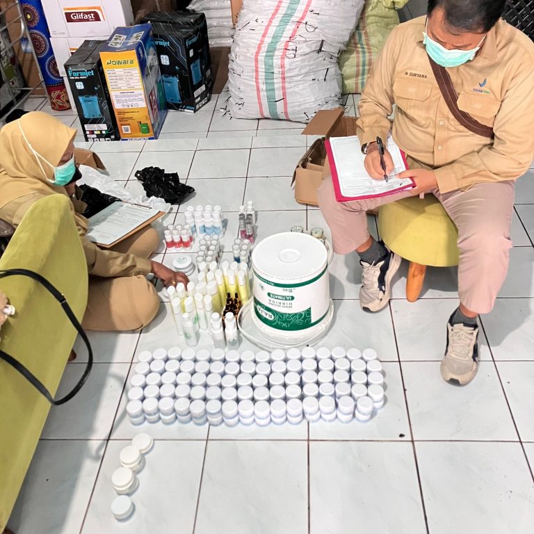 BBPOM Mataram Sita 1.270 Tablet Obat Ilegal dan 591 Kosmetik Berbahaya ...